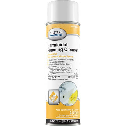 (LA-0250) Germicidal Foaming Cleaner, Antibacterial Kills Common Kitch ...