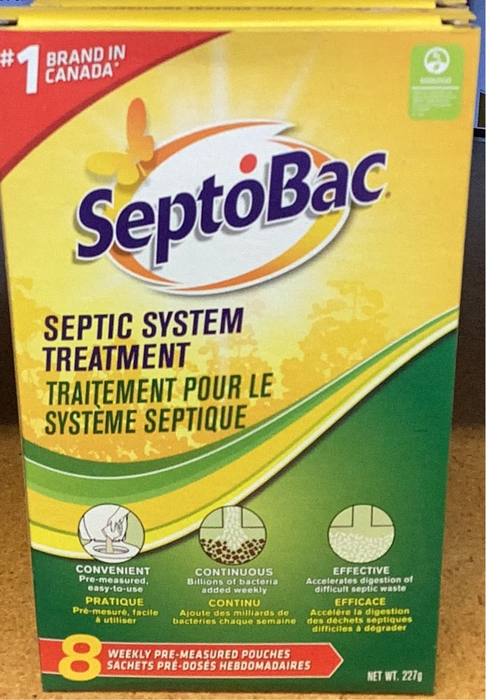 (LE-0230) SeptoBac Septic System 8 Week Treatment, — Performance ...